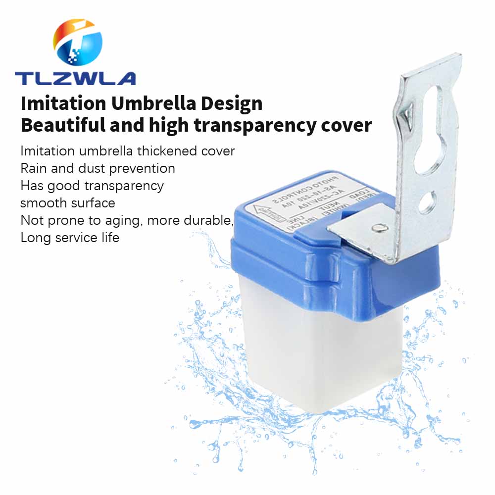 1pcs As-10 Street Lamp -Operated Switch 10a Ac220v Waterproof Automatic ...