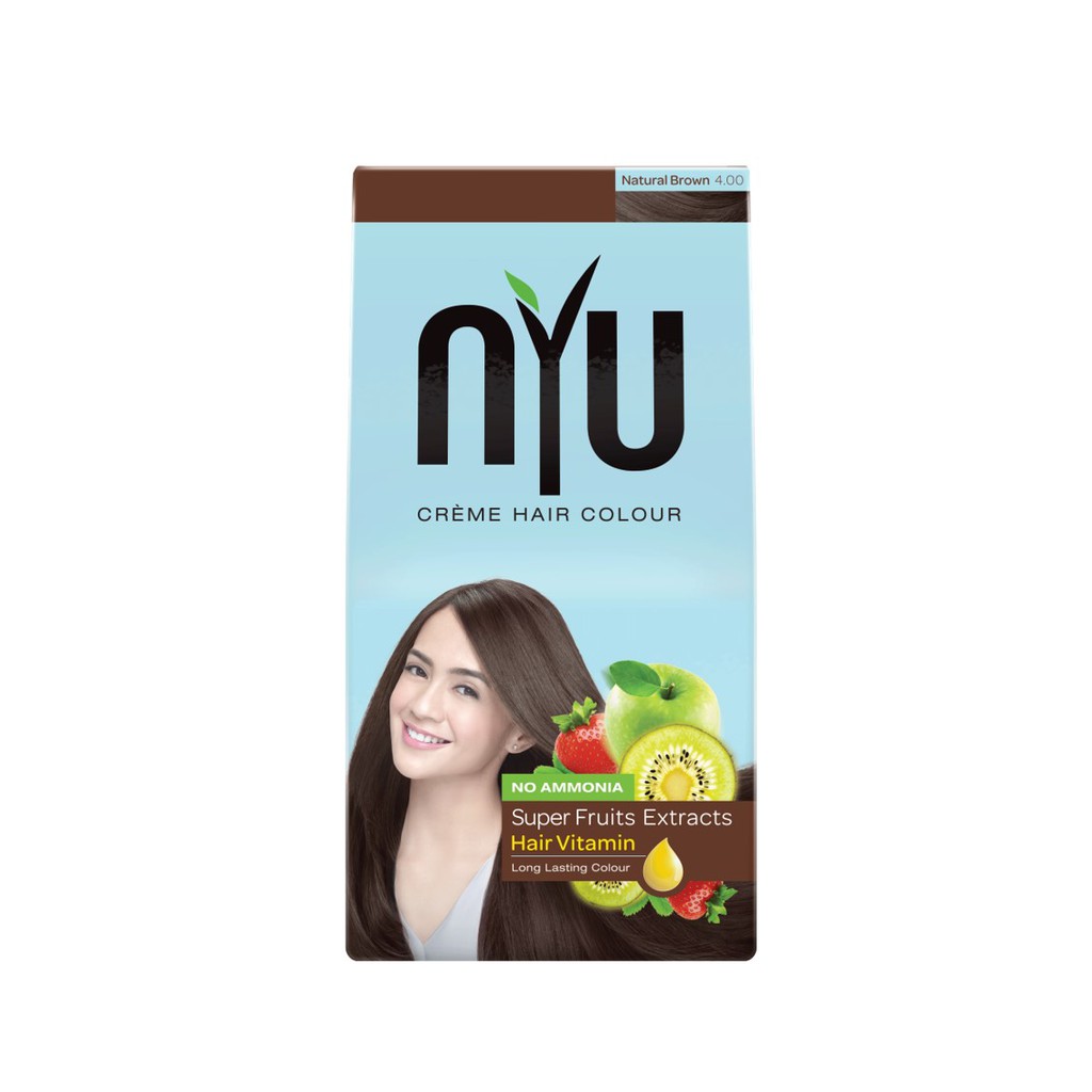 NYU Creme Hair Colour - Pewarna Rambut - Cat Rambut - Pewarna Rambut ...
