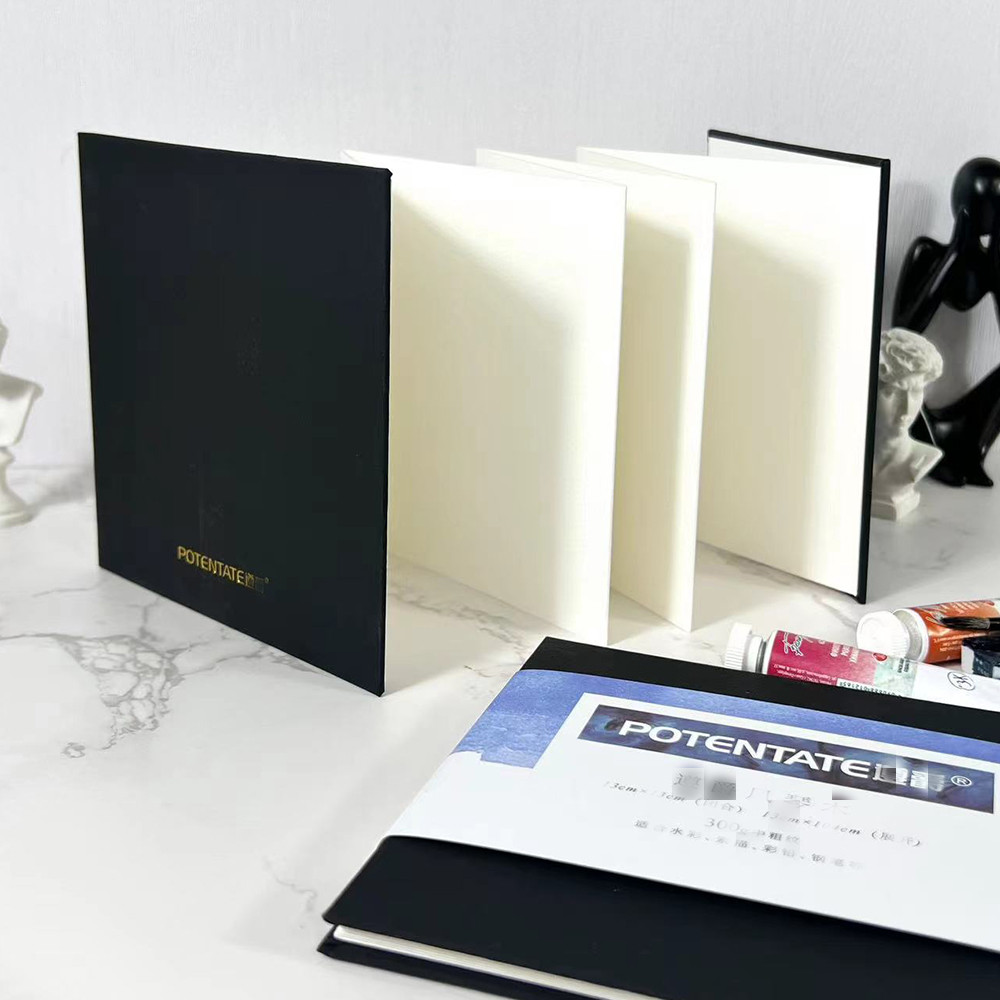 POTENTATE 300Gsm Watercolor Folded Drawing Pad Organ Sketch Notebook ...