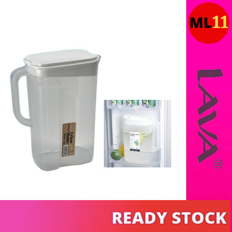 LAVA x Urban Homz Fridge Jug (2L) / Water Jug Plastic Jug Bekas Air ...