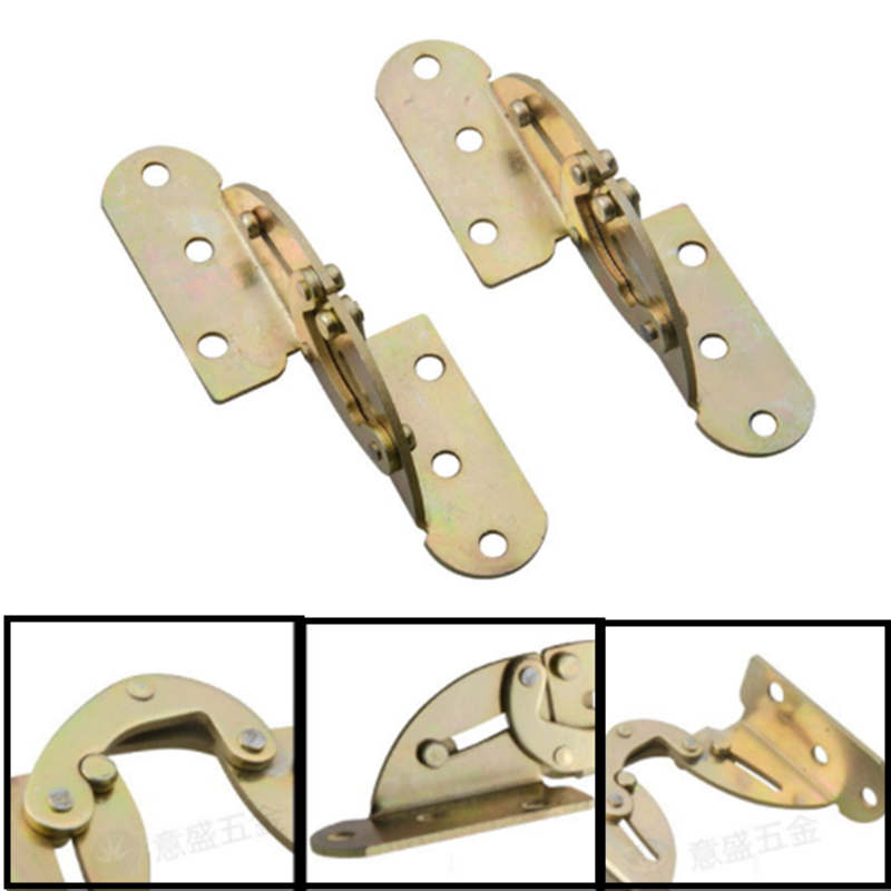 1pcs 180 Degree Flap Hinge Hidden Folding Hinge For Dining Table Desk ...