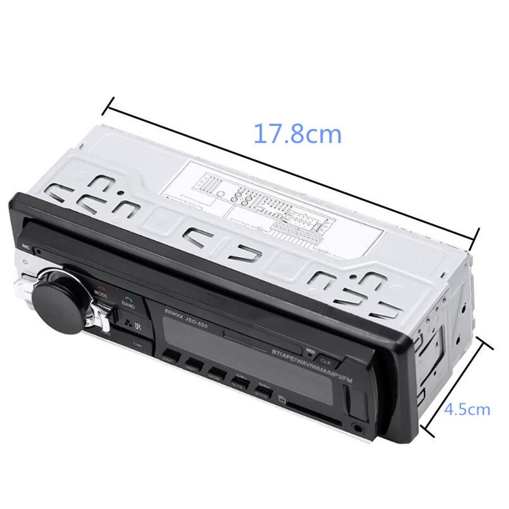 AUX Input Bluetooth-compatible Bluetooth Car MP3 Player Button Control ...