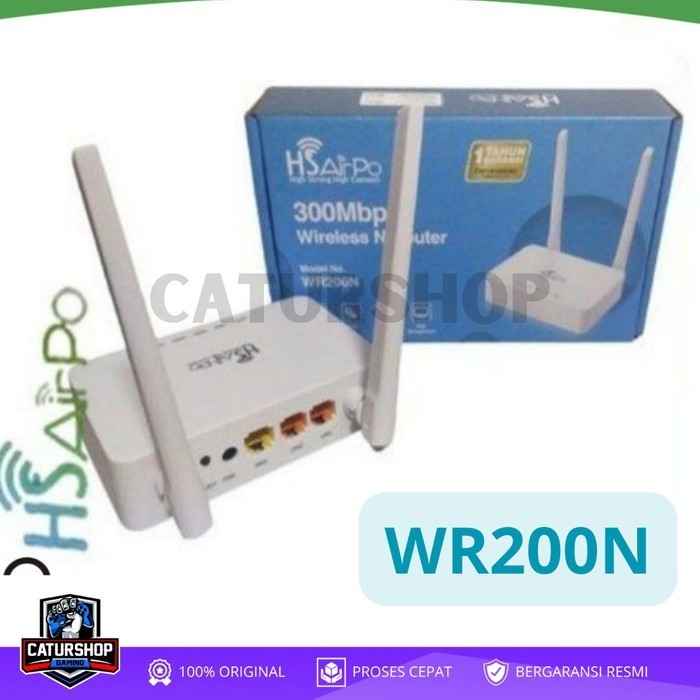 HS Airpo WR200N 300Mbps Wire;ess N Router | Lazada Indonesia