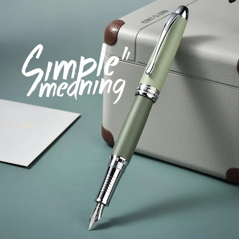 【The Quiet Page】Hongdian 5019 Morandi Fountain Pen Iridium Nib 0.4mm ...