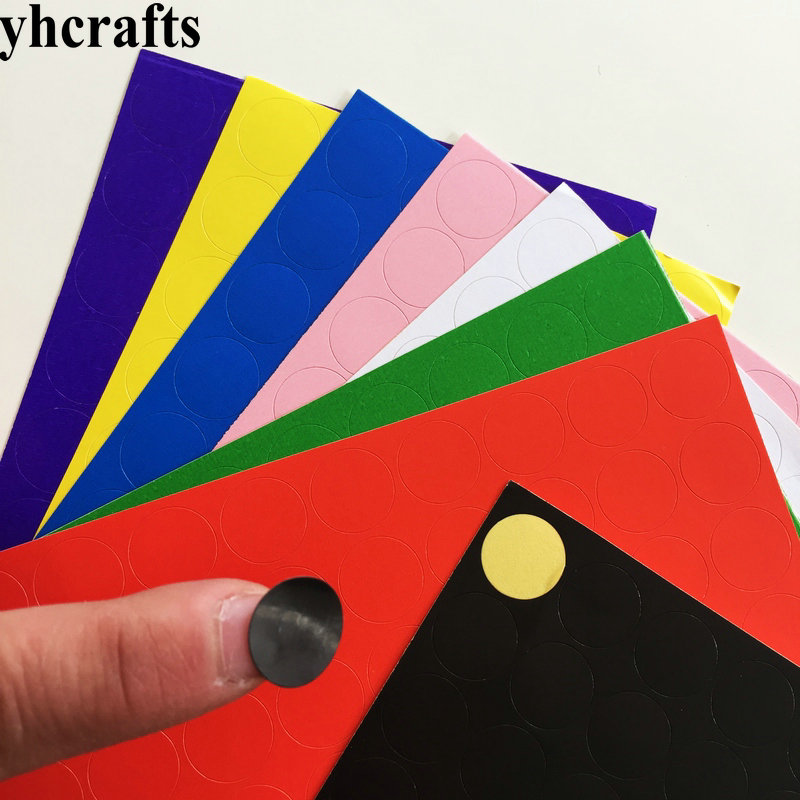 【Hottest Trends】1bag/Lot 1.5cm round dot paper stickers Early ...