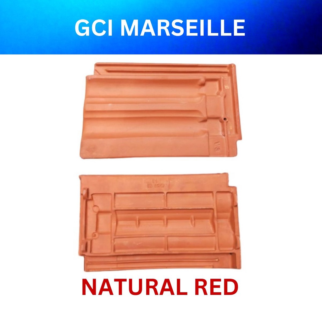 GCI EAGLE Marseille M Natural Red Main Roof Tiles Clay Roofing Atap ...