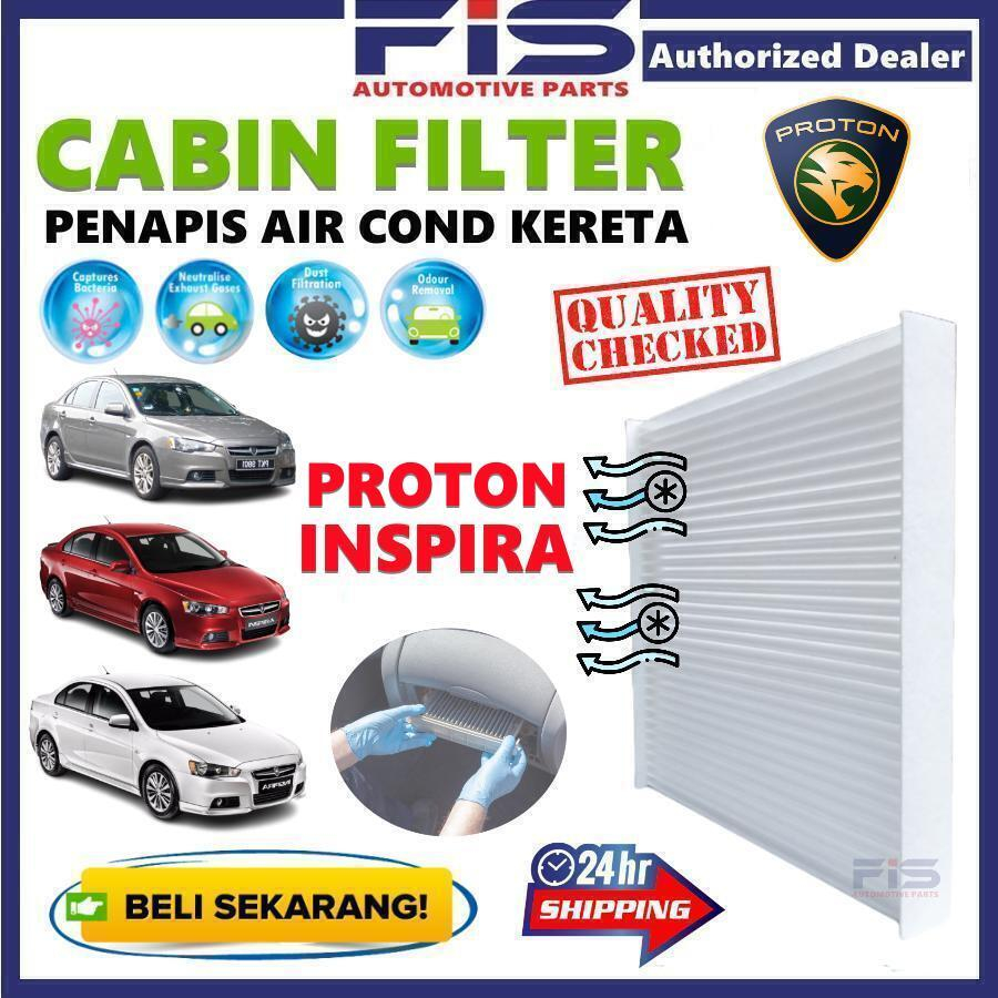 FIS Cabin Air Cond Filter Proton Inspira Penapis Angin Udara Kabin ...