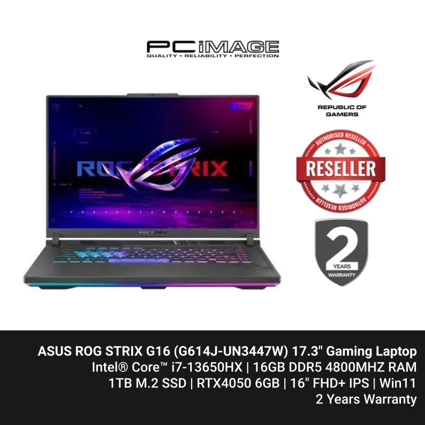 ASUS ROG STRIX G16 (G614J-UN3447W) i7-13650HX/ 16GB DDR5/ 1TB M.2 ...