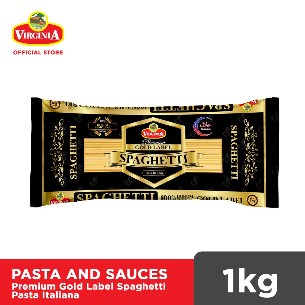 Virginia Premium Gold Label Spaghetti 1kg | Lazada PH