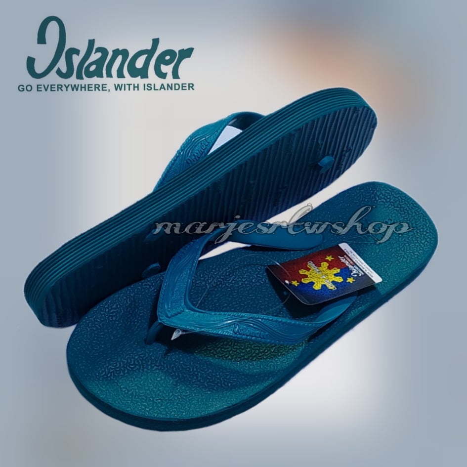 Islander Slippers NAUTICA Blue Green | Lazada PH