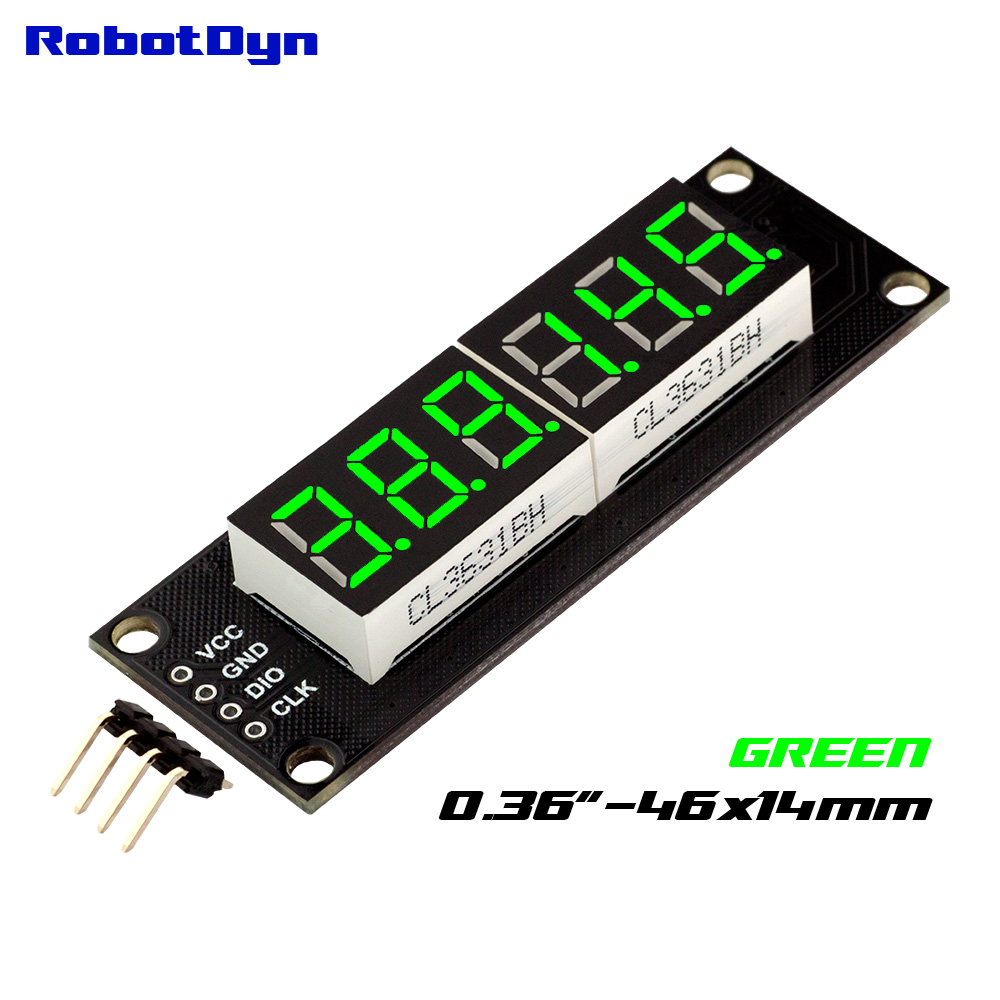 【Hot New Release】6-Digit LED 0.36" Display Tube (decimal), 7-segments ...