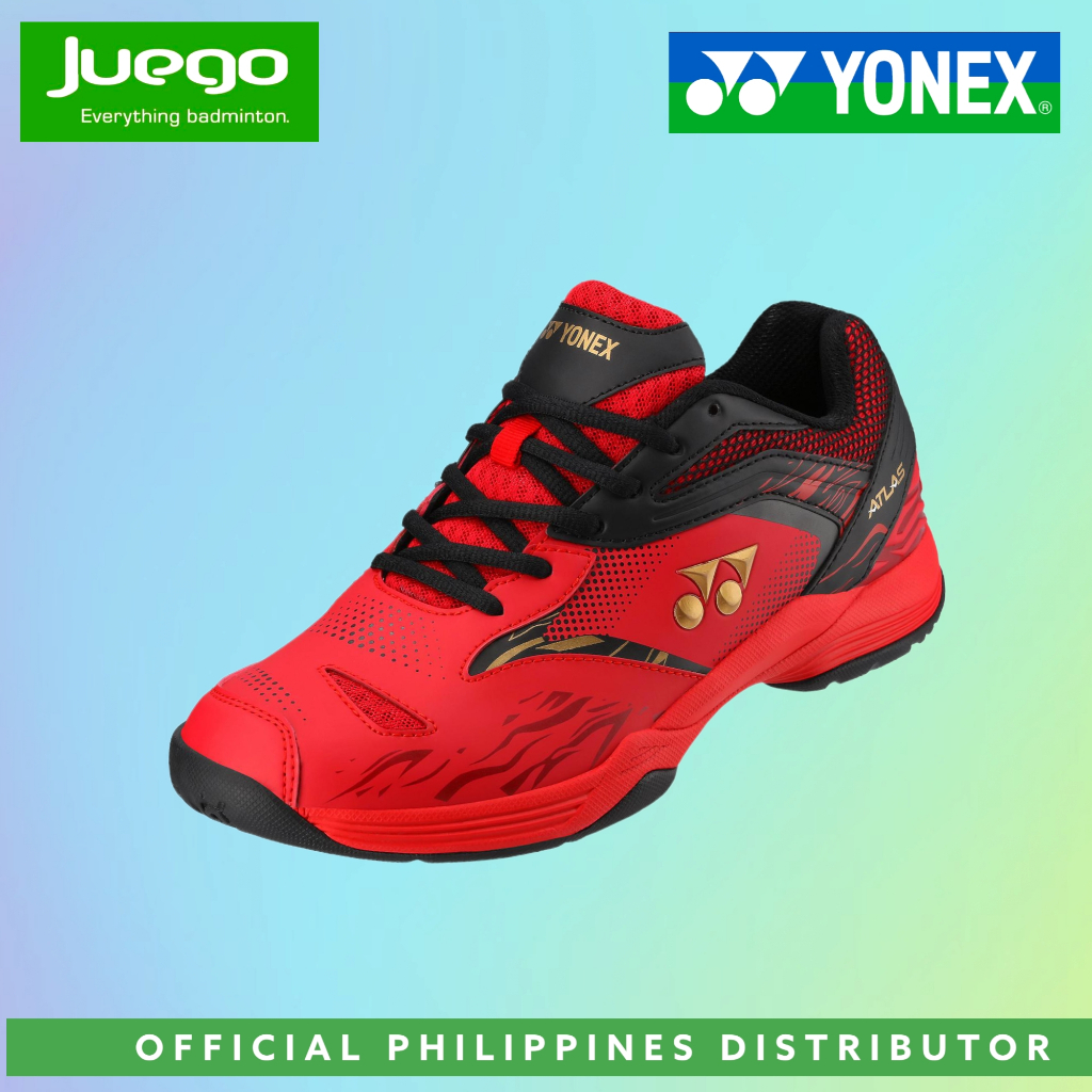 Yonex ATLAS Badminton Shoes Hauted Red / Black Copper | Lazada PH