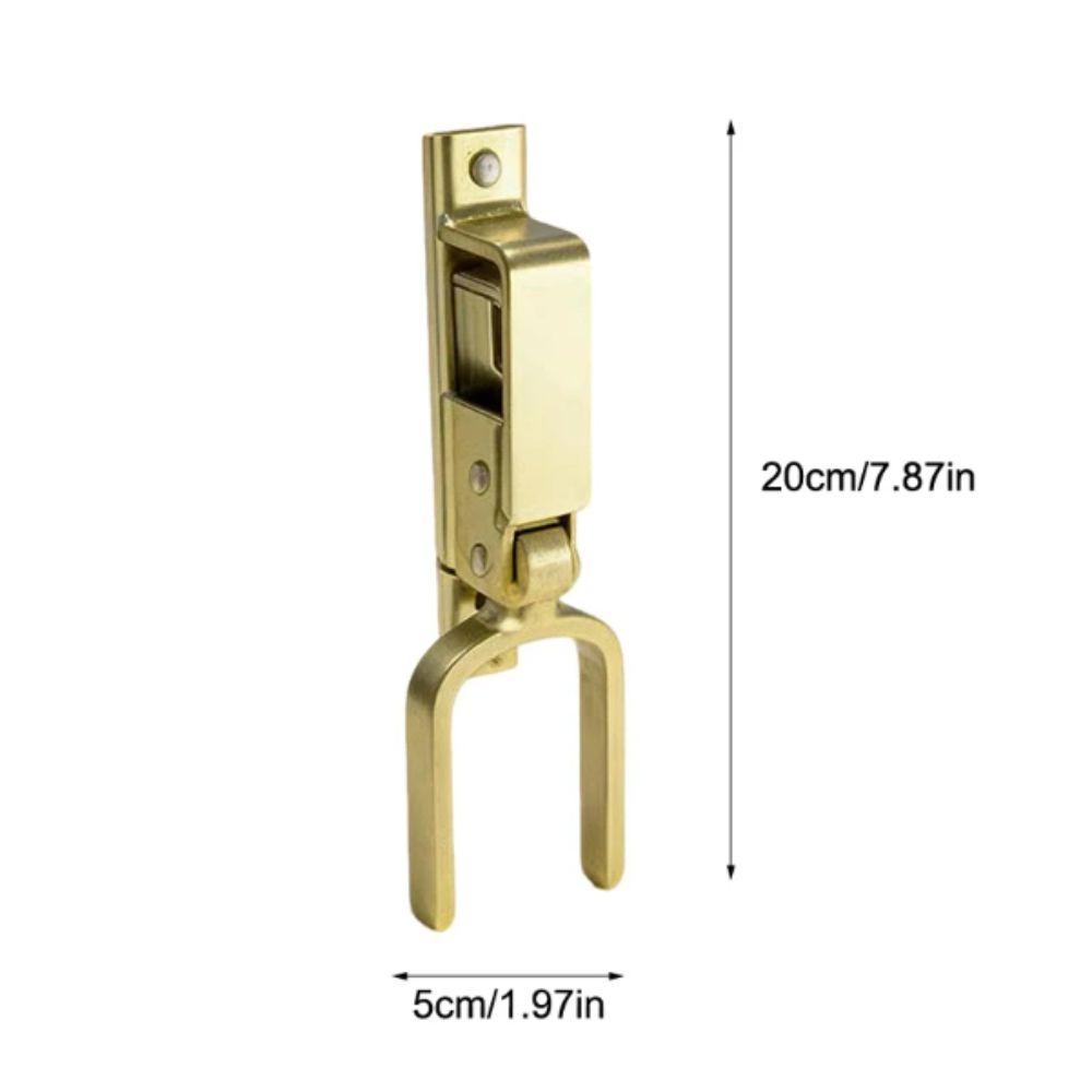 Heavy-duty Rust-resistant Steel Portable Immediate-locking Lock One ...