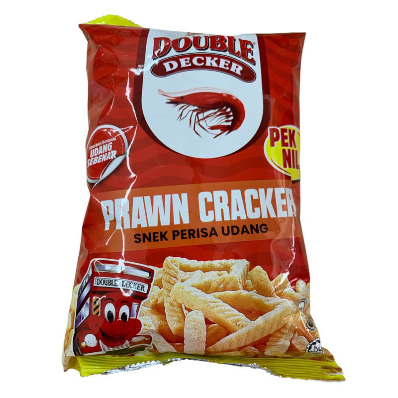 Double Decker Cracker - Chicken- 65g / Prawn - 80g | Lazada