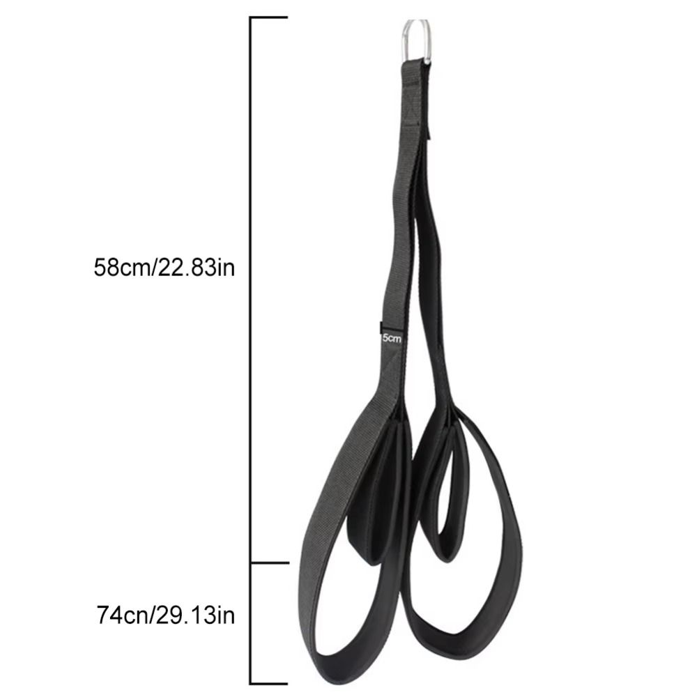 Men Women Anti-Slip Long Triceps Strap Cable Attachment Exercise Rope ...