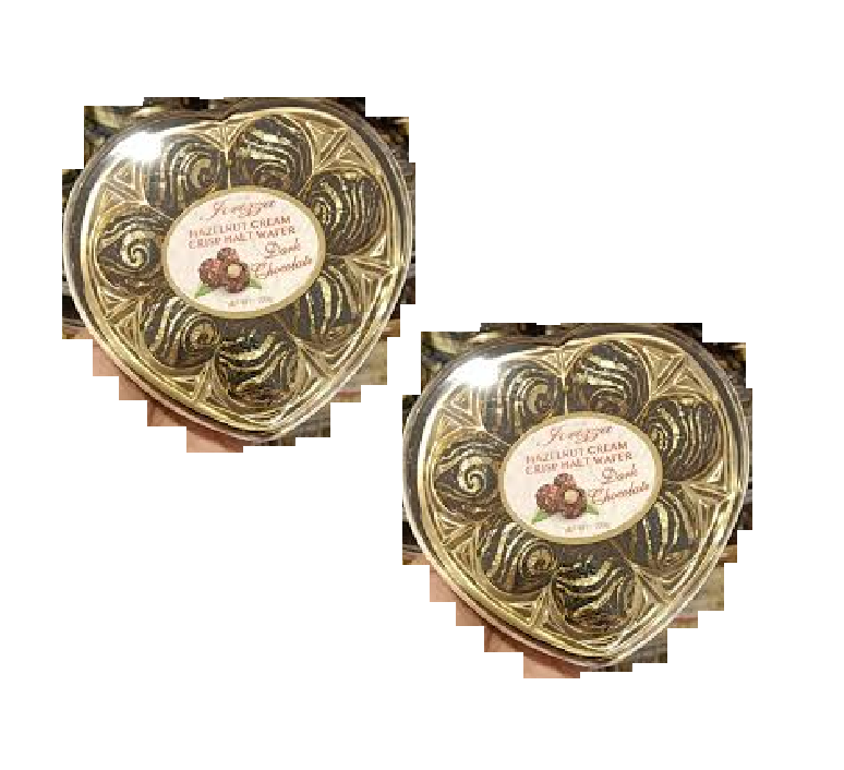 Jorizza Dark Chocolate Hazelnut Cream Crisp Malt Wafer (set of 2 ...