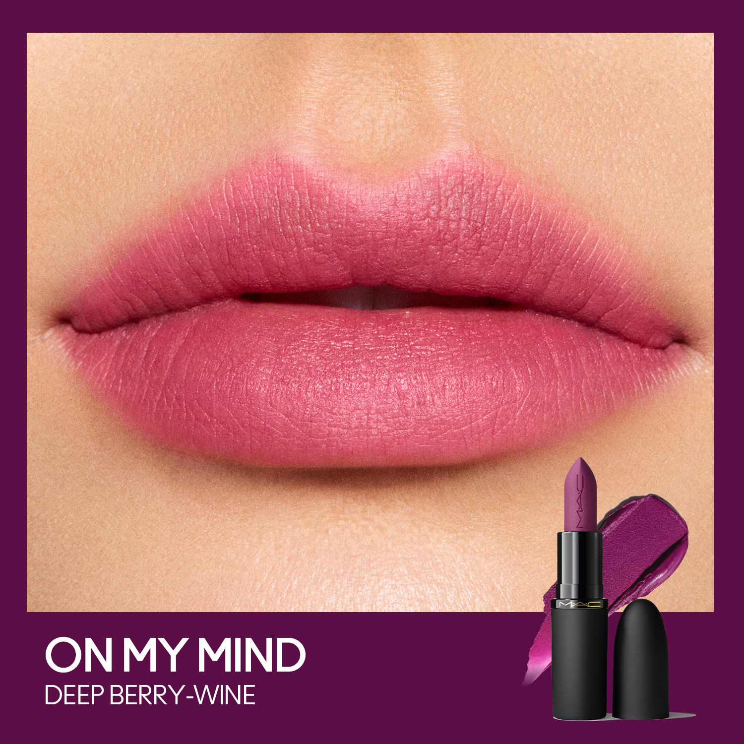 Deep Berry Wine Lipstick
