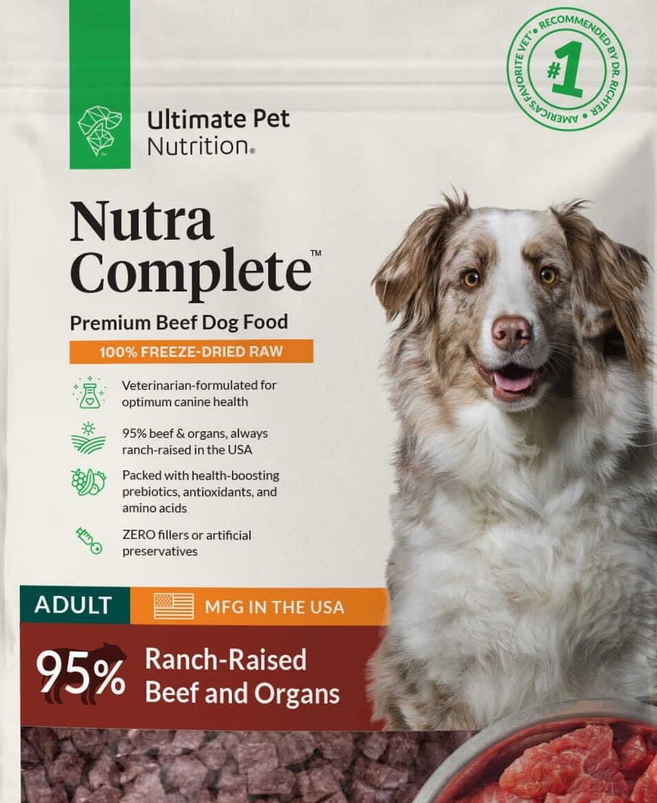 ULTIMATE PET NUTRITION Nutra Complete, 100% Freeze Dried Veterinarian ...