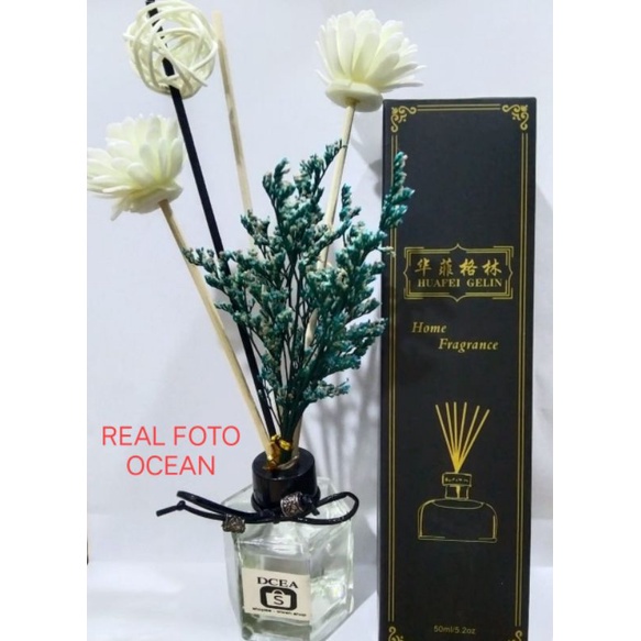 REED DIFFUSER 50 ML AROMATERAPI PENGHARUM PEWANGI RUANGAN LOVER'S GRASS ...
