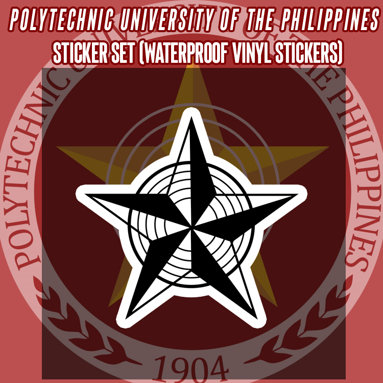 POLYTECHNIC UNIVERSITY OF THE PHILIPPINES (PUP) VINYL STICKER ...