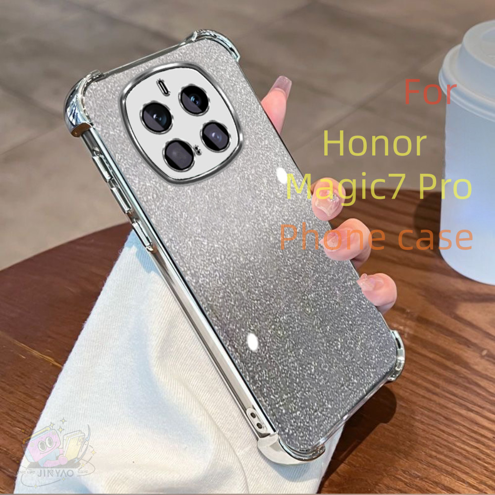 【Upmarket】For Honor Magic 7 Pro Phone Case Transparent Lens Protector ...
