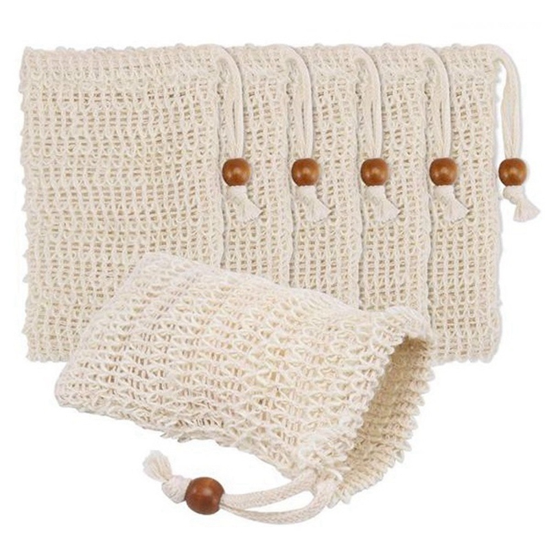 【Wildfolk Studio】6Pcs Soap Foaming Net Soap Mesh Bubble Mesh Bag Soap ...