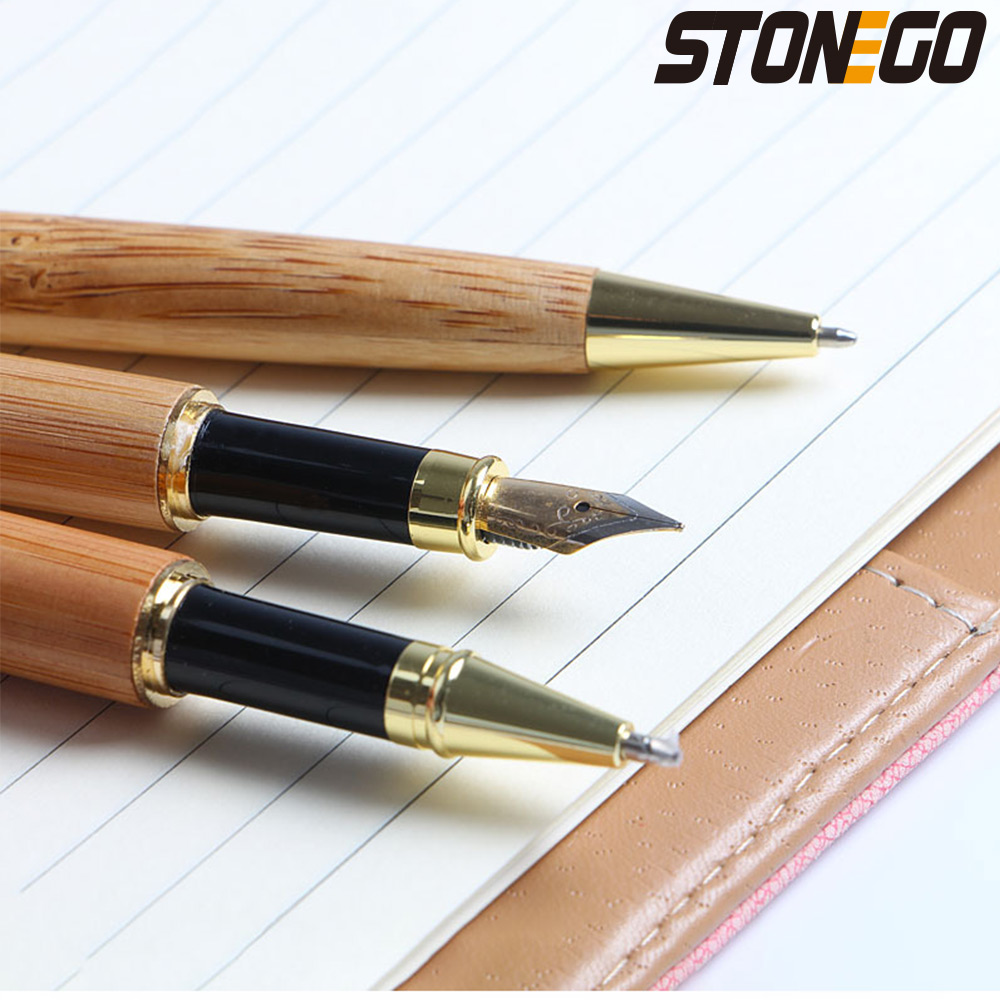Stonego Classics Luxury Wooden Fountain Pen/signature Pen Ink 0.5mm For ...