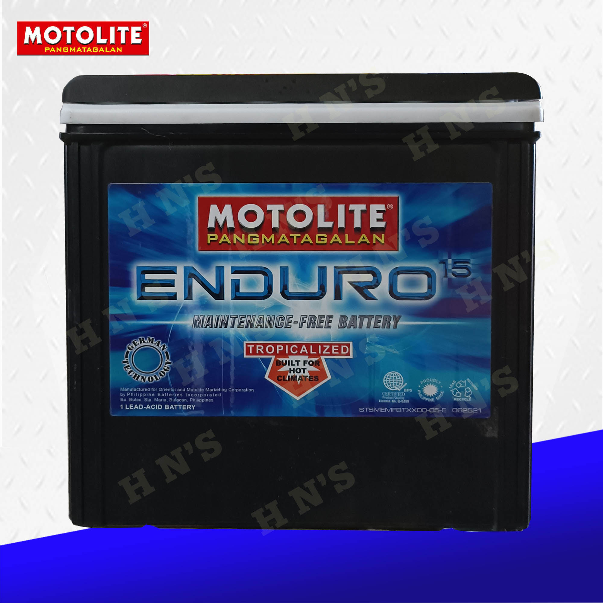 Motolite Enduro NS40 / B20L Maintenance Free Car Battery with 15 months ...