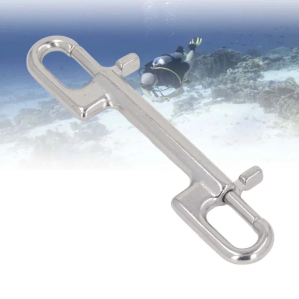 Marine Equipment 316 Stainless Steel Bolt Snap Double Head 80MM Size ...