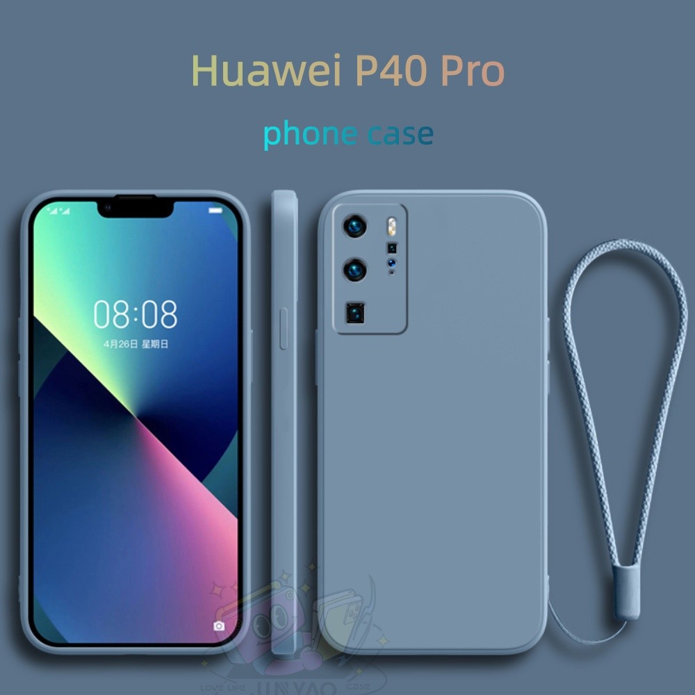 【Design】For Huawei P40 Pro Phone case Matte Soft Case Anime Solid Color ...