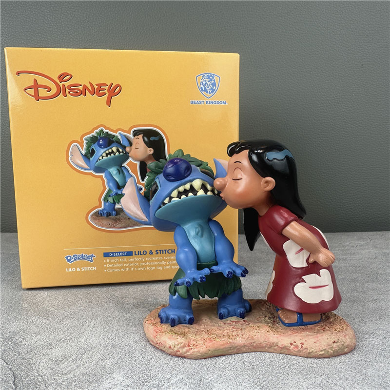 Lilo And Stitch Lilo And Stitch Action Figure Toys Kawaii Lilo Kiss 1258