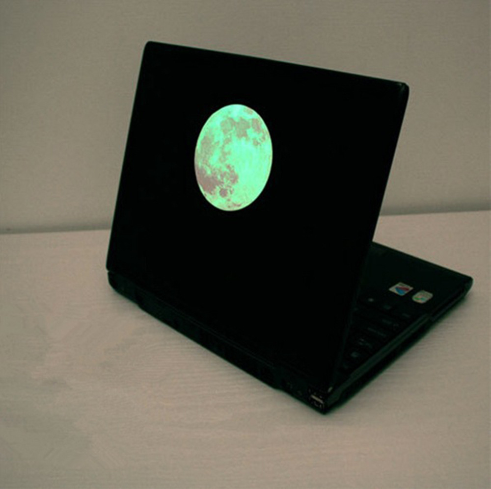 3d Fluorescent Moon Sticker 5*5cm Glow Dark Sticker Kid Room Ceiling ...