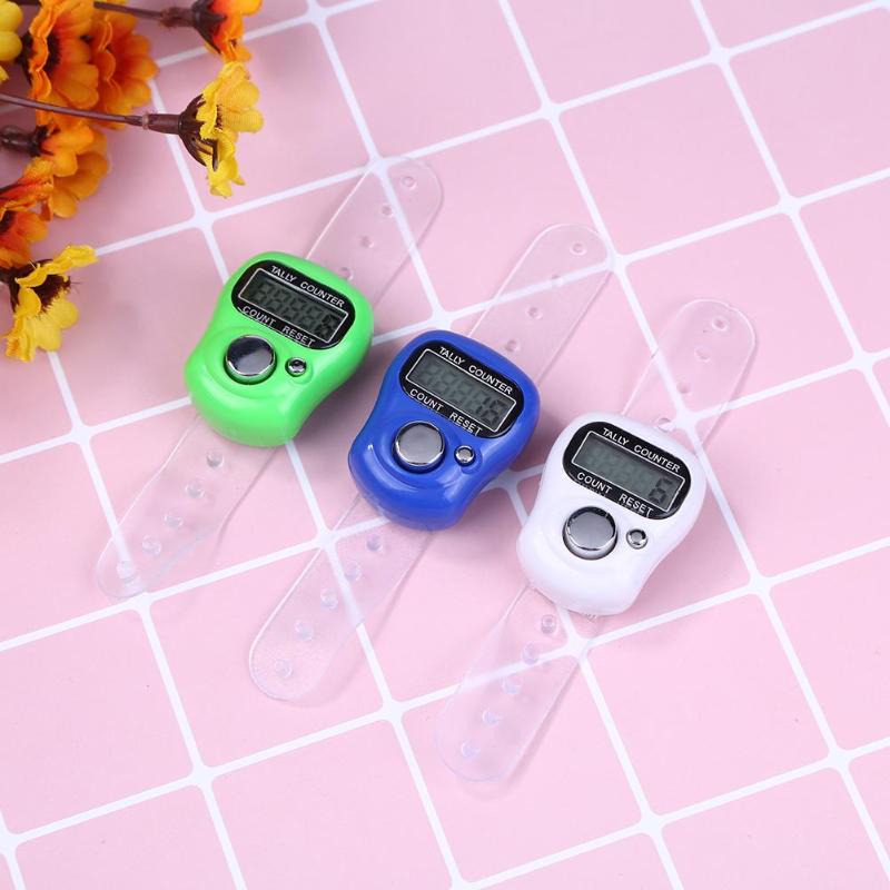【High-quality】Mini Stitch Marker And Row Finger Counter LCD Electronic ...
