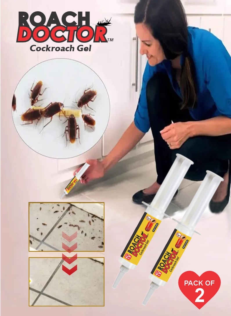 Ready-to-Use Roach Gel - Proven Cockroach Killer with Syringe ...