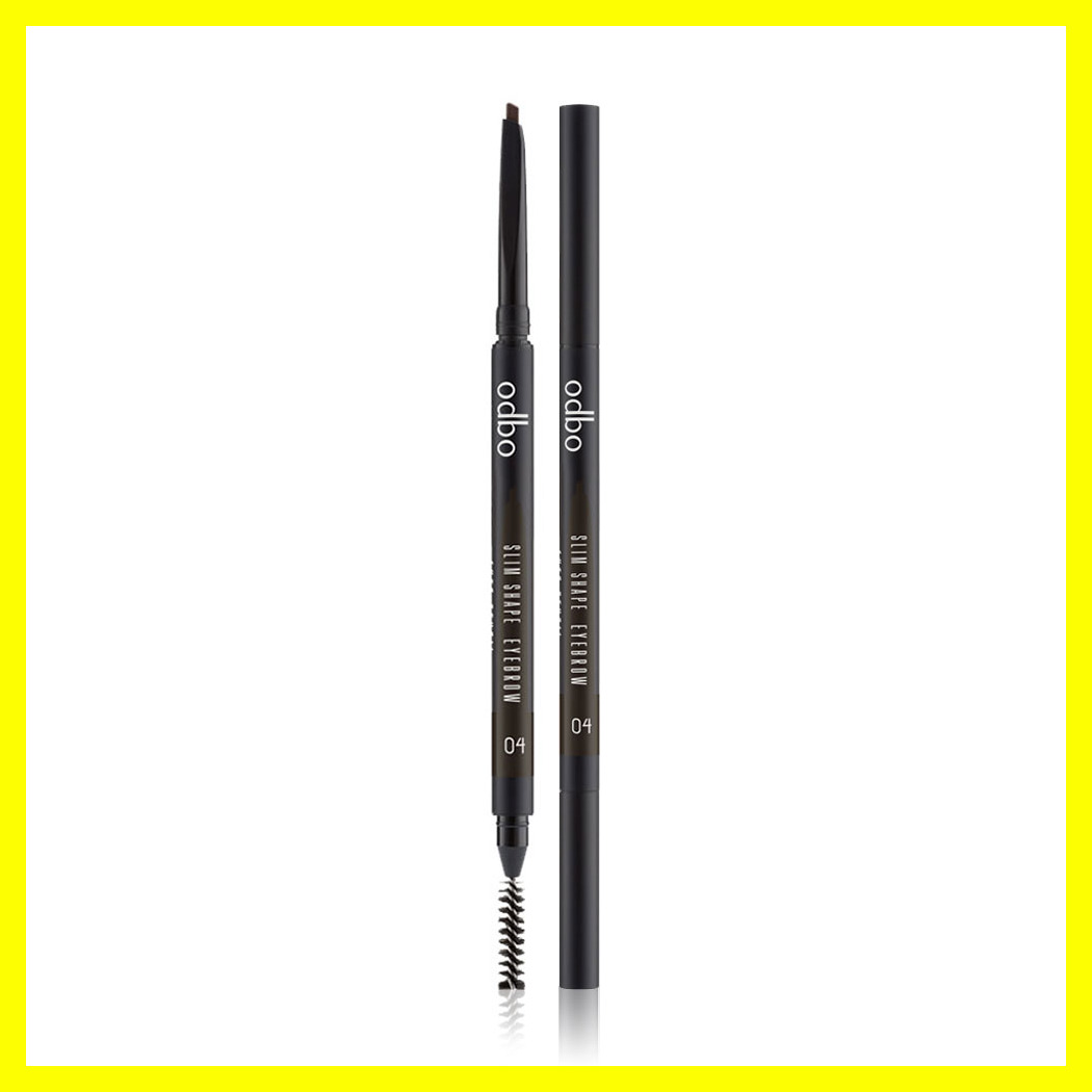 ODBO Slim Shape Eyebrow Auto Pencil 0.1g OD703-04 Gray Brown โอดีบีโอ ดินสอเขียนคิ้วแบบแท่งหมุน ...