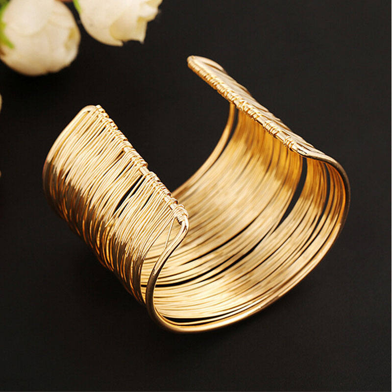 Women Fashion Statement Bracelet Bangles Dress Luxury Vintage ...