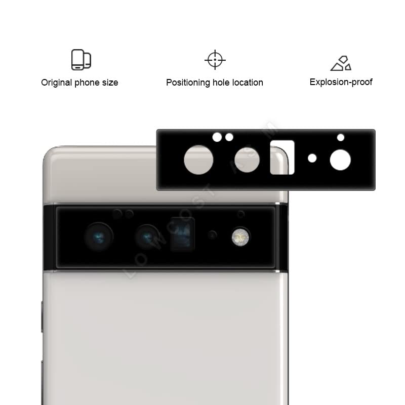 Google pixel 6 Pro Camera Glass Lens Protector Tempered Full Cover ...