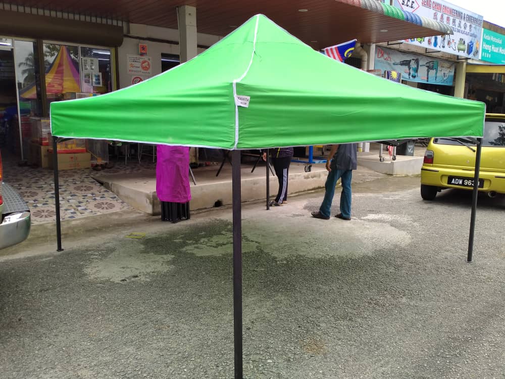 KHEMAH 10X10 MAHITA BESI SEGI 600D | Lazada