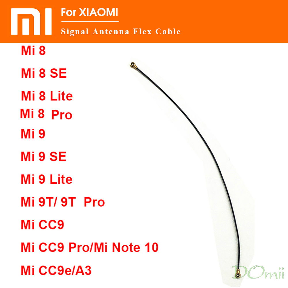 สัญญาณสายเคเบิ้ลยืดหยุ่นสำหรับ Xiaomi Mi 8 8SE 8Lite 8Pro Mi 9 9SE 9Lite 9T Pro Mi CC9Pro CC9e ...