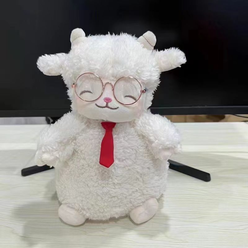 Doll MINISO sheep Blea series standing pose decompression plush doll ...