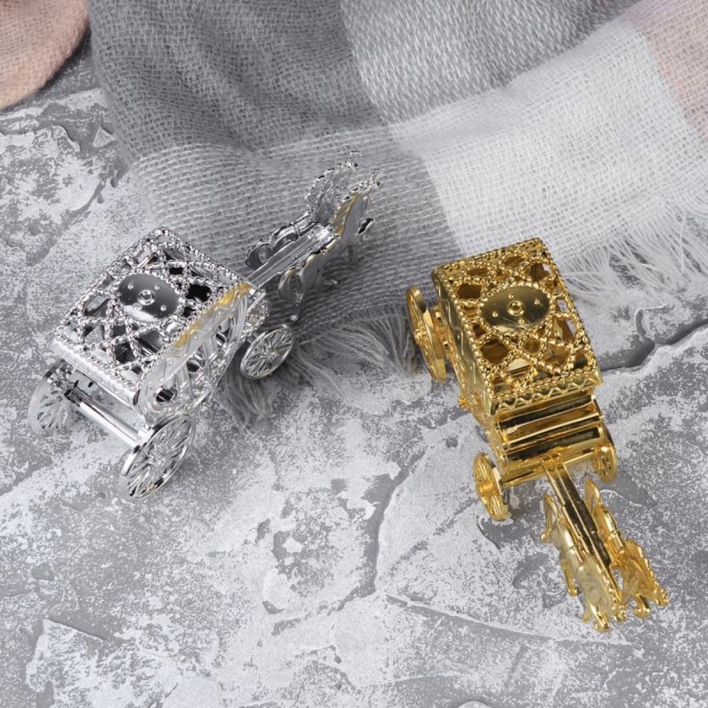 Portable Exquisite Carriage Candy Box Plastic Cute SmallCarriage ...