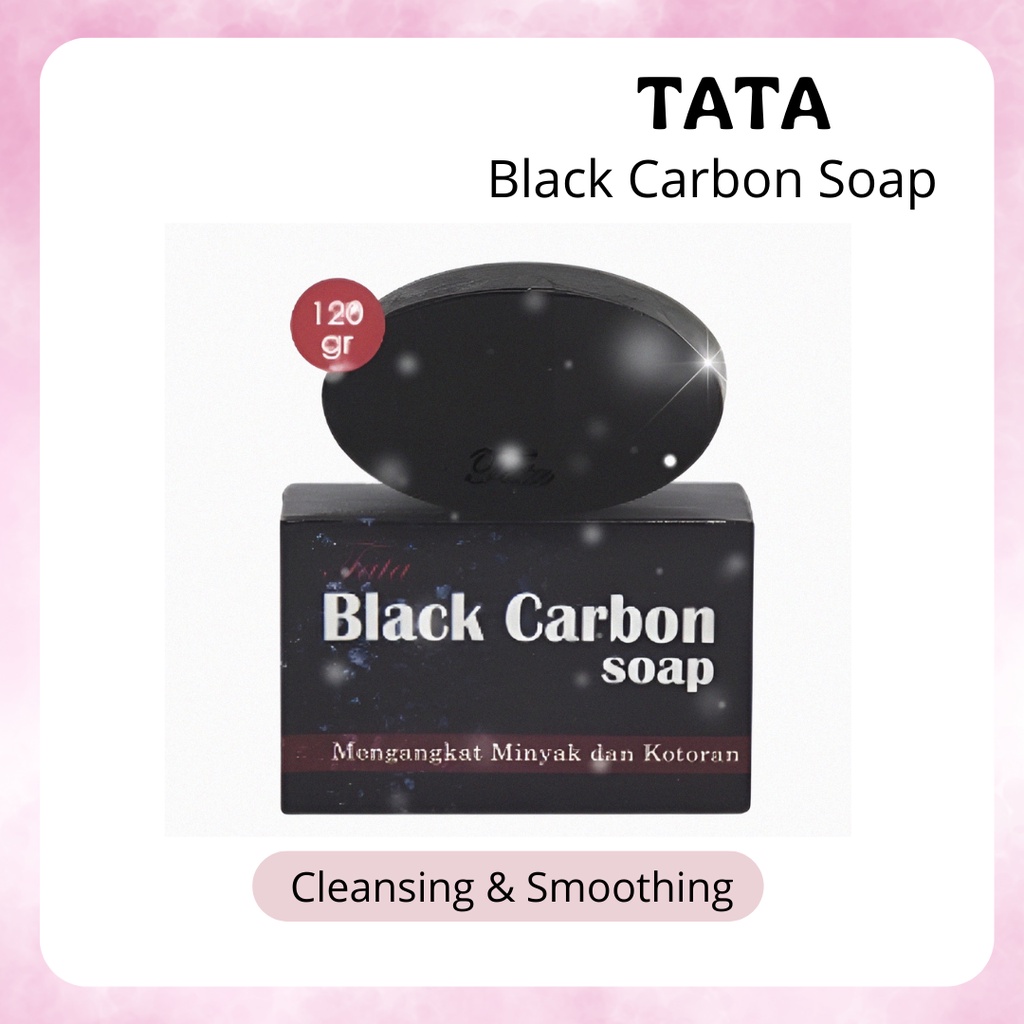 Tata Black Carbon Soap 80gr / Sabun Muka | Lazada Indonesia