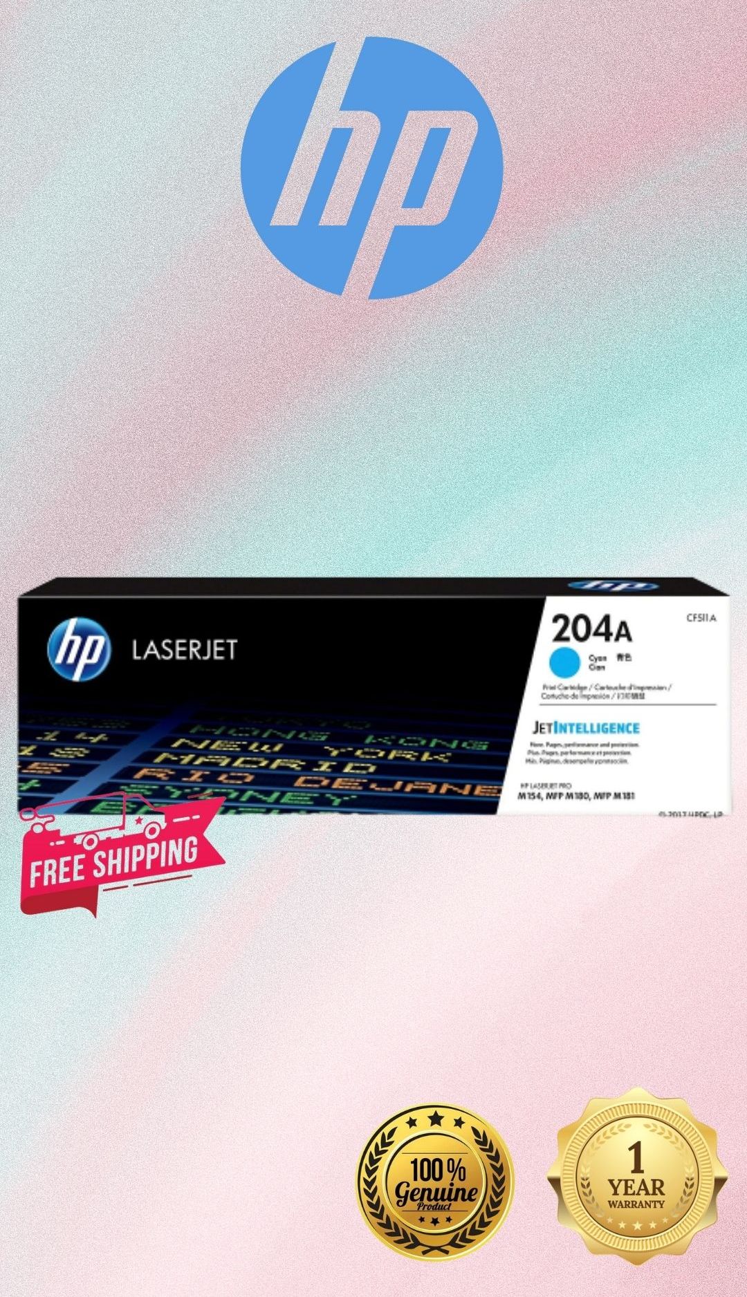 204A - BLACK (CF510A) /CYAN (511A)/ YELLOW (512A) /MAGENTA (513A ...