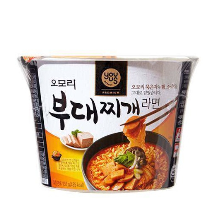 [GS25 Youus] Omori Budae Jjigae Ramen Cup 135g 오모리 부대찌개 컵135g | Lazada Singapore
