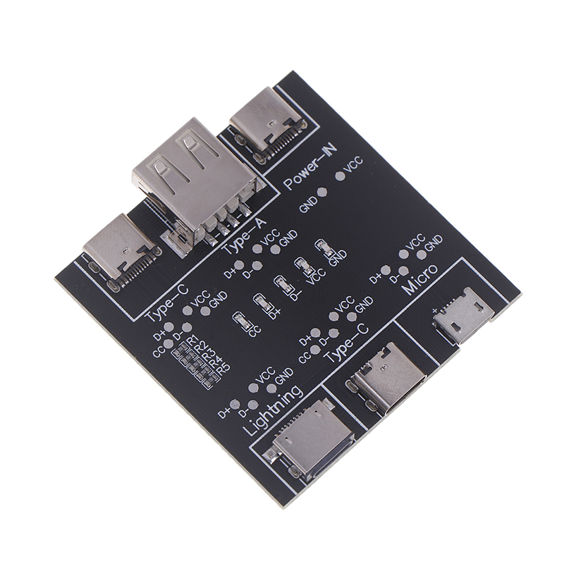 USB Cable Data Line Test Board Cable Checker USB Cable Tester Type-C ...