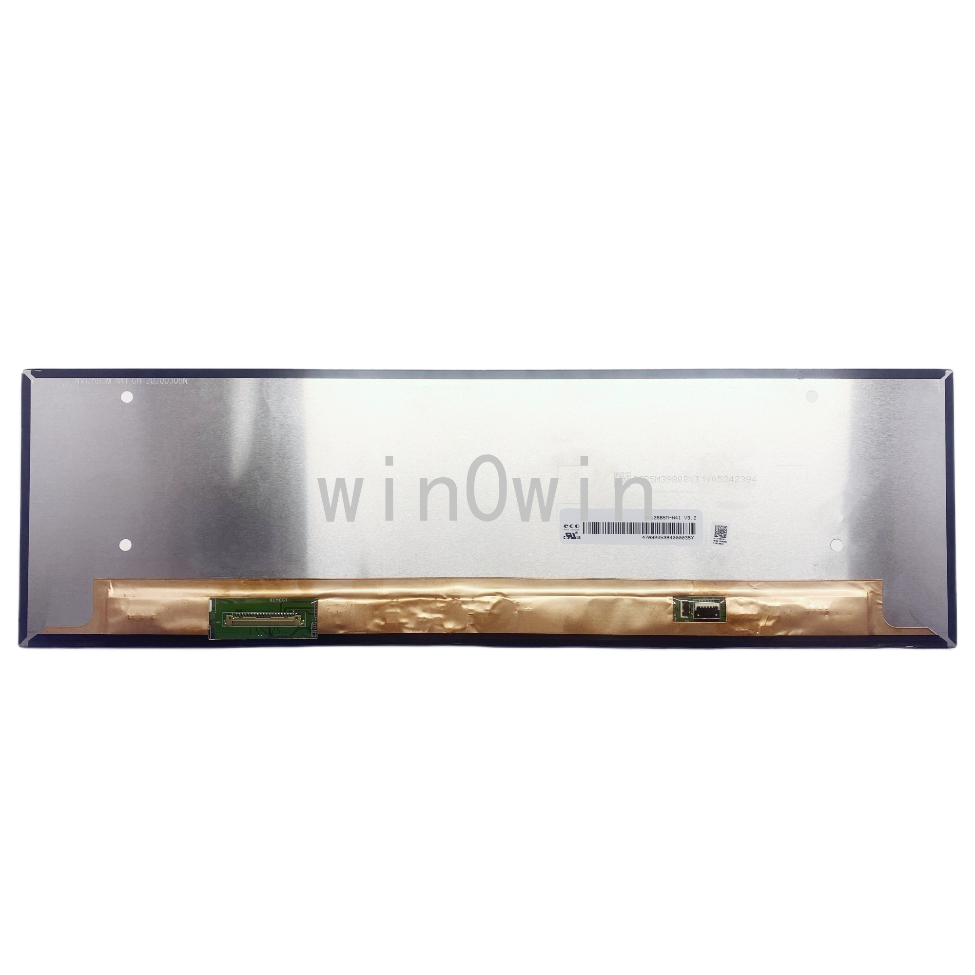 NV126B5M-N41 1920*515 IPS Displays Advertising Screen 12.6 Inch Long Strip Display Stretch ...