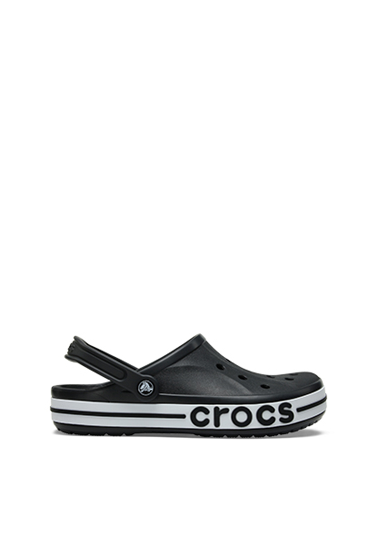 Crocs - Bayaband Clogs (Unisex - Black/White) | Lazada