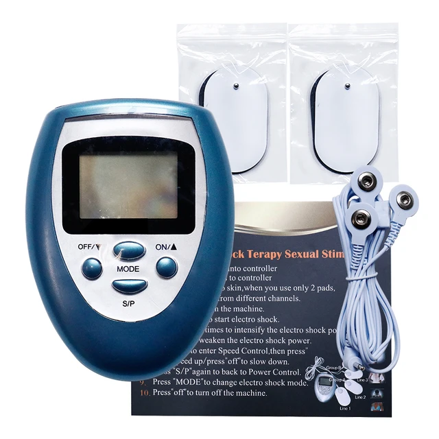 Electric Acupuncture EMS Electric Digital Therapy Machine Tens 8 Modes ...