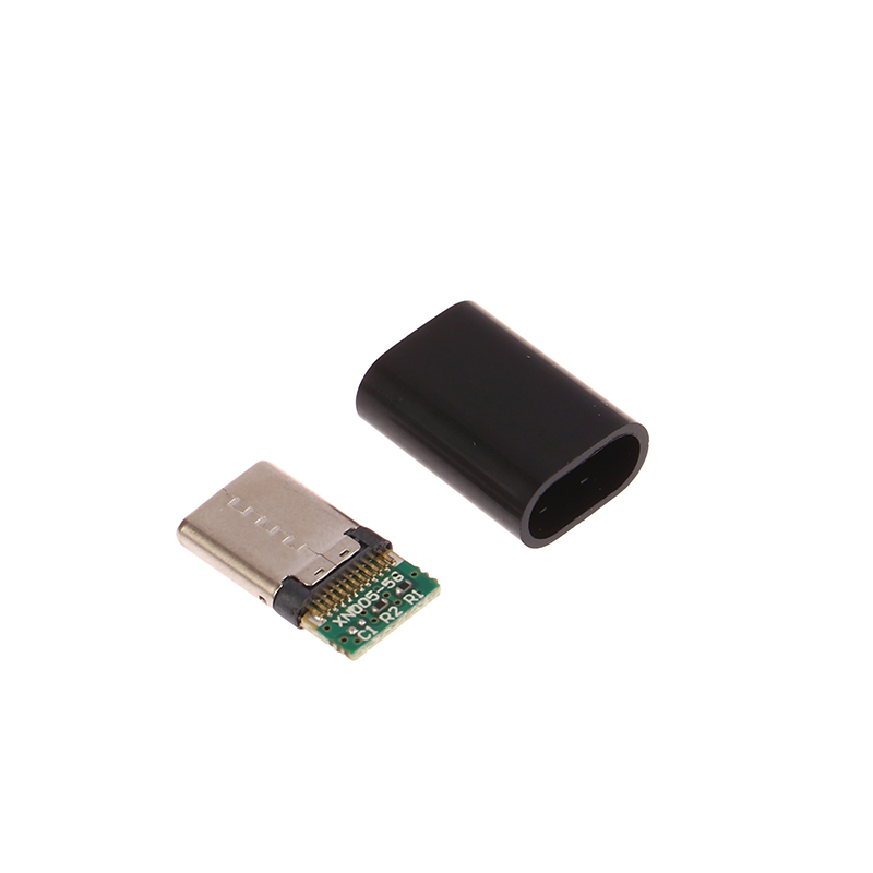 5sets Mini USB Micro USB Type C Male Head With Sheath Micro Usb Jack ...