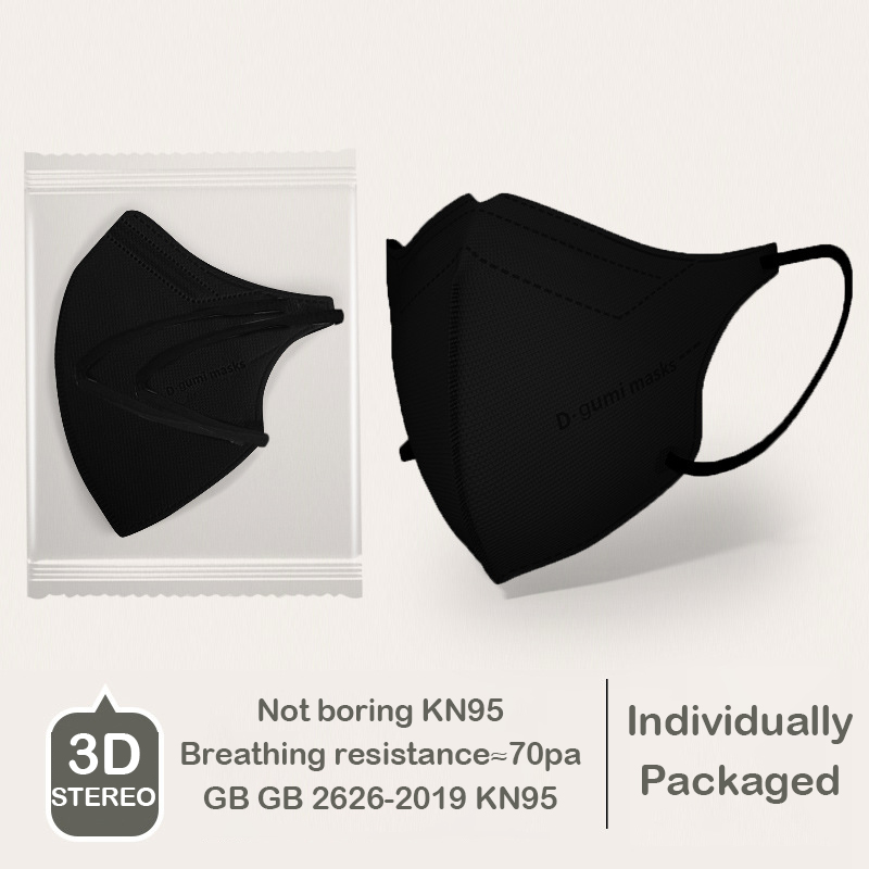 [Independent] BT 30PCS KN95 Mask 5D Butterfly 4ply Protective 4 Layers ...